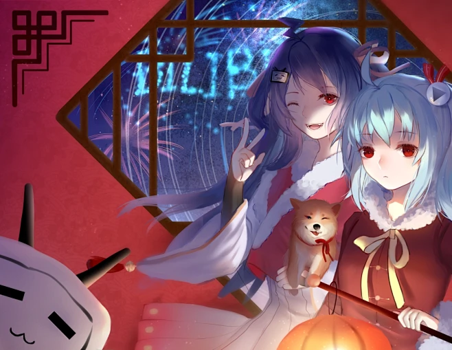 新年快乐背景图二次元2024的搜索结果_360图片-花瓣网