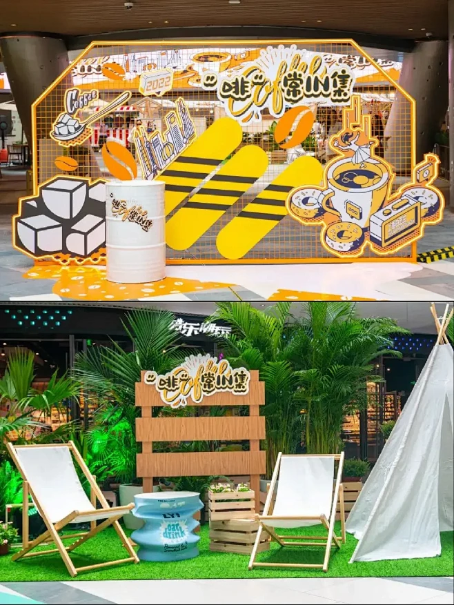 灵感集 | 超高质量的拍照打卡区案例-花瓣网