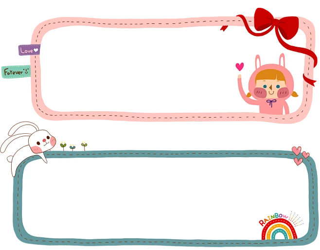 手绘插画相框 2(12)-花瓣网