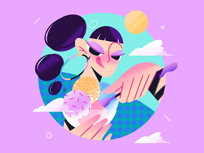 app cartoon Character Character design design Digital Art ILLUSTRATION ...