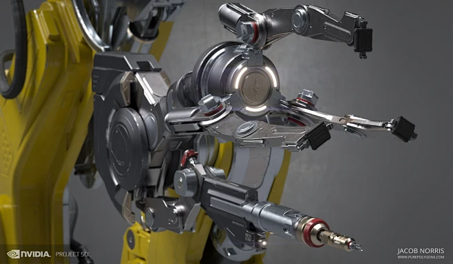 Project Sol - Robot Arm Texturing, Jacob Norris : Real-time ray tracing ...