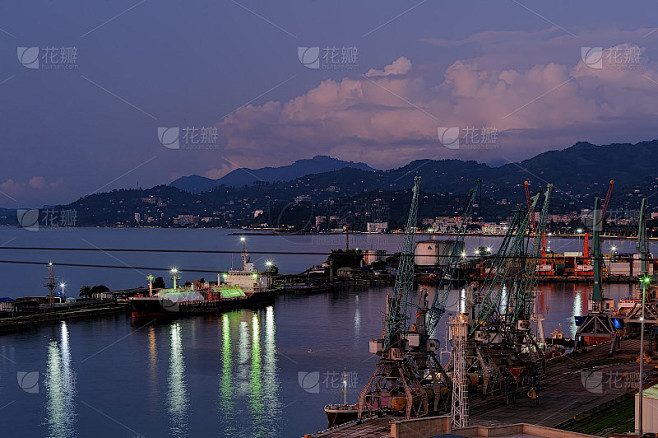 格鲁吉亚的巴统港