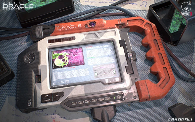 Oracle Bio Scanner, Paul Dave Malla : Bio Scanner Concept Realtime-花瓣网