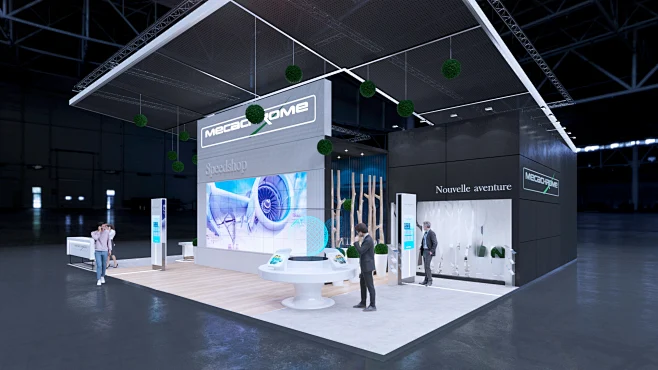 booth booth design brand identity design Event Exhibition Exhibition ...