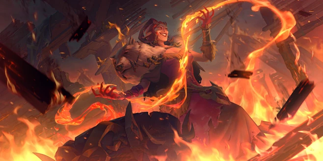 Flamecaller Caprine-花瓣网