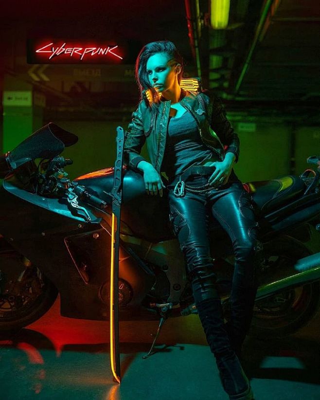 《赛博朋克2077》V Cosplay （Instagram：brutalcute）