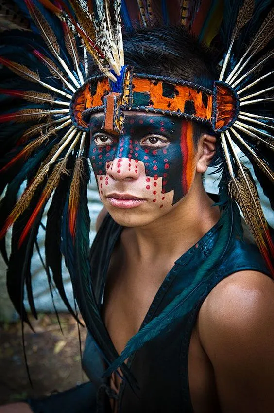 Mexica - Mexico, nahua, dancer, warrior, guerrero, aztec-花瓣网