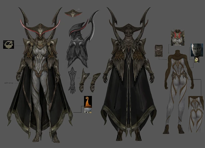 [Odin : Valhalla Rising] Female Myth Costumes-花瓣网