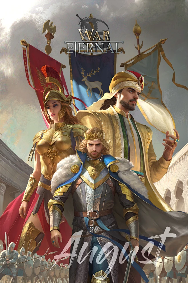 ArtStation - ONEMT-WAR ETERNAL-宣传图, Emma wang-花瓣网