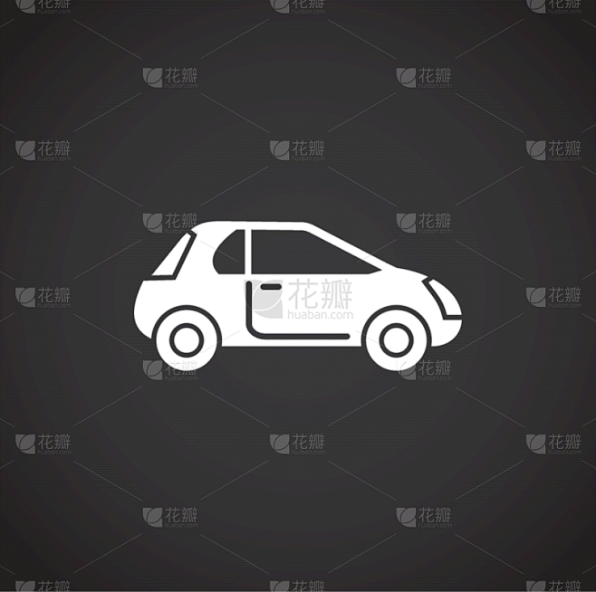 car related icon on background for graphic and web