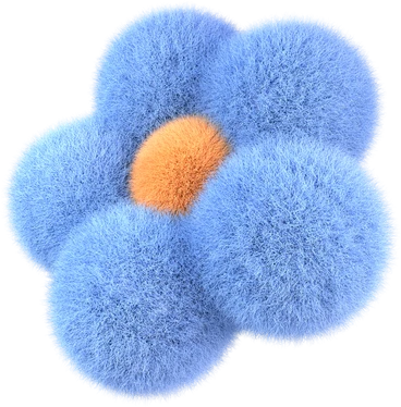 blooming daisy, fuzzy flower PNG, SVG-花瓣网