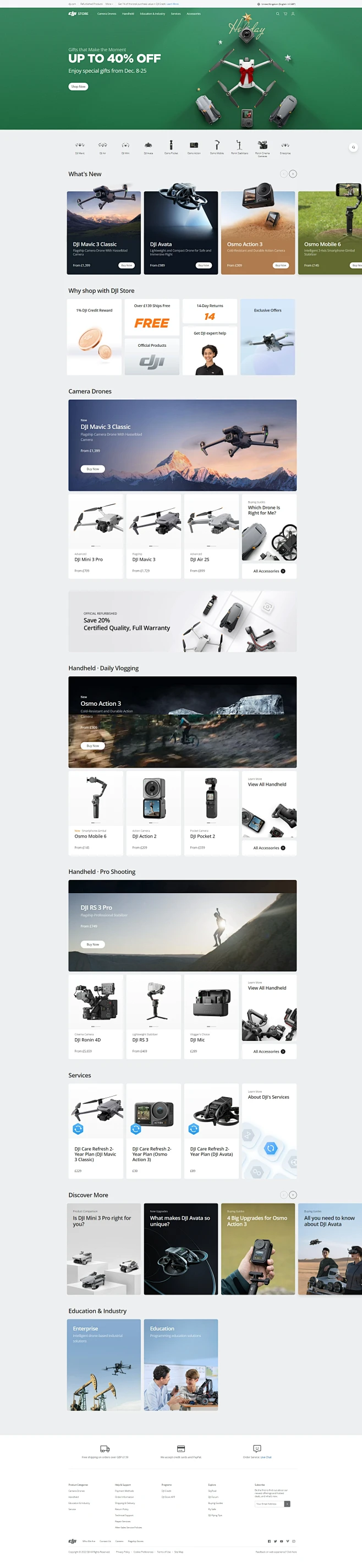 DJI Store - Official Store for DJI Drones, Gimbals and Accessories ...