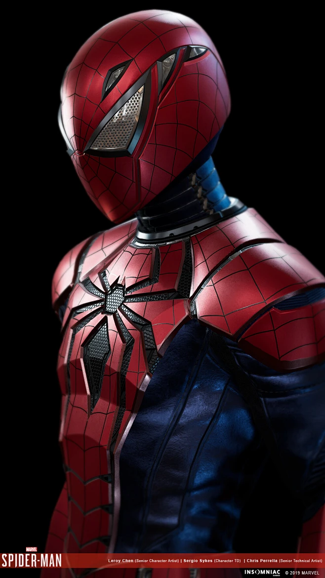 Marvel's Spider-man Aaron Aikman Armor, Leroy Chen : Spider-man Aaron ...