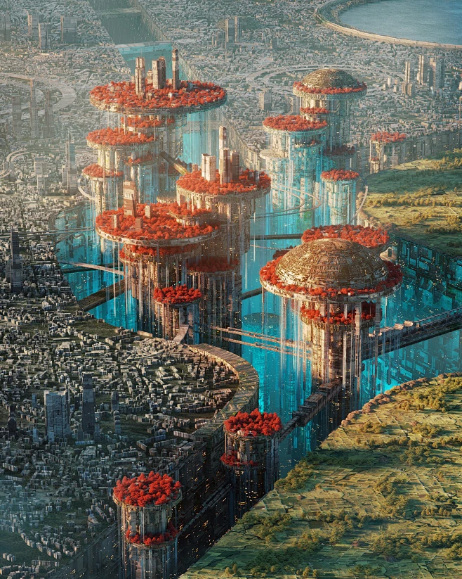 The Red City-花瓣网