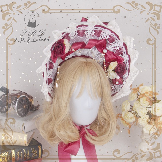 波奈特帽 lolita帽 bnt帽