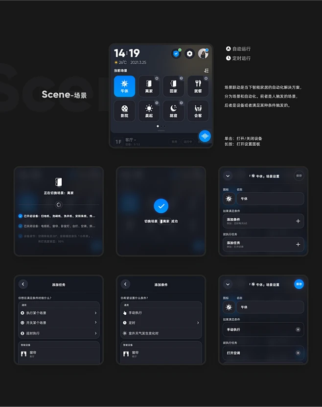 讯即屏发-AIoT面板界面设计大赛-APP-UICN用户体验设计平台-花瓣网