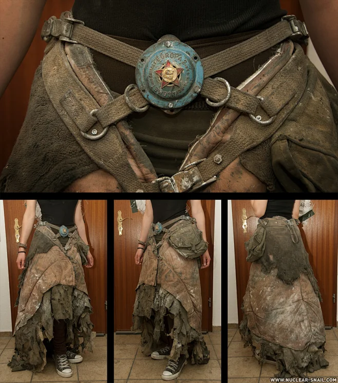 Post-Apoc Skirt by NuclearSnailStudios-花瓣网