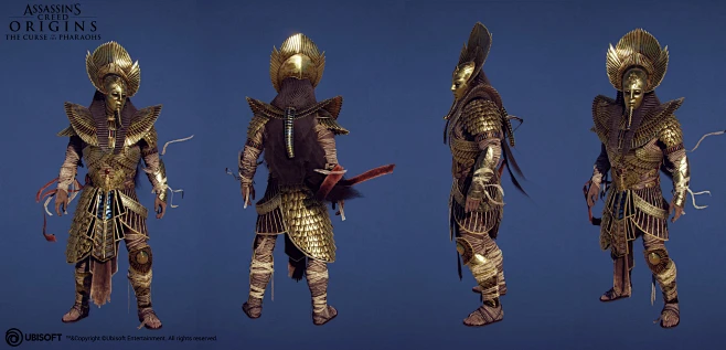 Assassin's Creed The Curse of the Pharaohs models, Borislav Kechashki ...