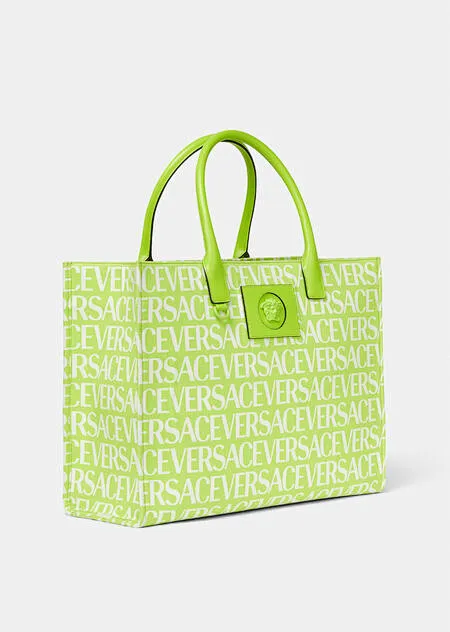 Versace Allover大号托特包 - V1 La Medusa 包-花瓣网