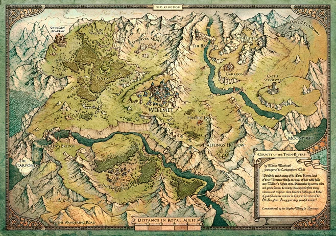 book dnd fairytale fantasy fantasy art fantasy map ILLUSTRATION ...
