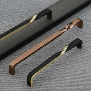 This may contain: three different types of handles and handles on a ...