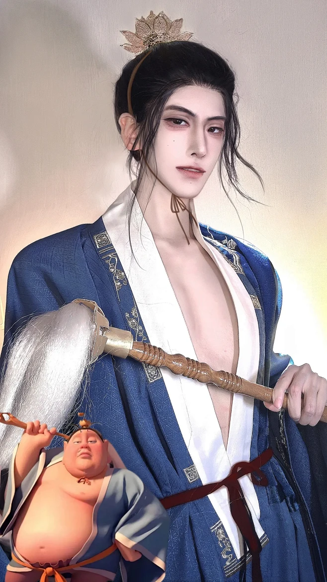 这个才像正版嘛。#cos #哪吒之魔童闹海 #哪吒2 #太乙真人 #ooc致歉@一歆w（天泉堂主版，采集@屿堍-花瓣网