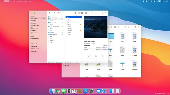 Mac OS 11 Big Sur UI kit 资源下载，sketch+figma源文件下载-花瓣网