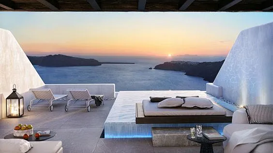 Luxury Suites in Santorini | CAVOTAGOO Design Suites - Greece-花瓣网
