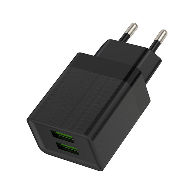 带识别IC双USB口5V2A 10w充电器 规格全 欧规 美规 中规3C充电头