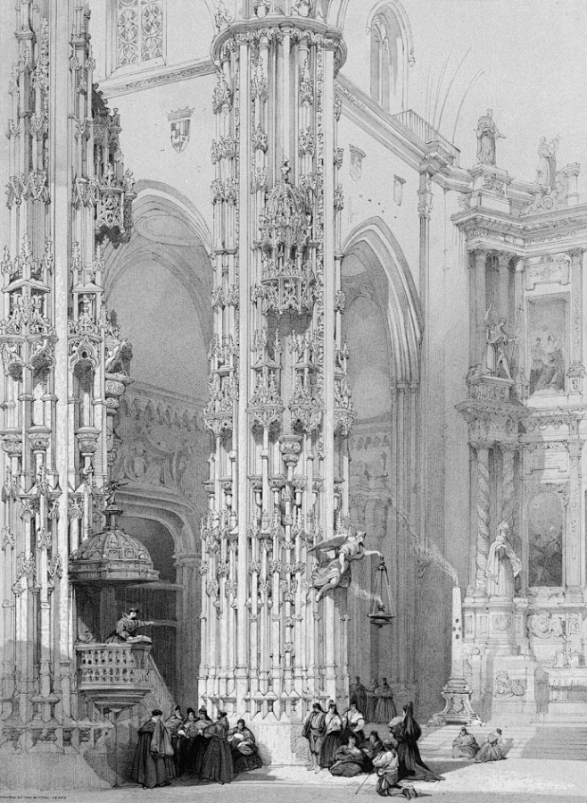 David Roberts (1796–1864, Scotland) -花瓣网