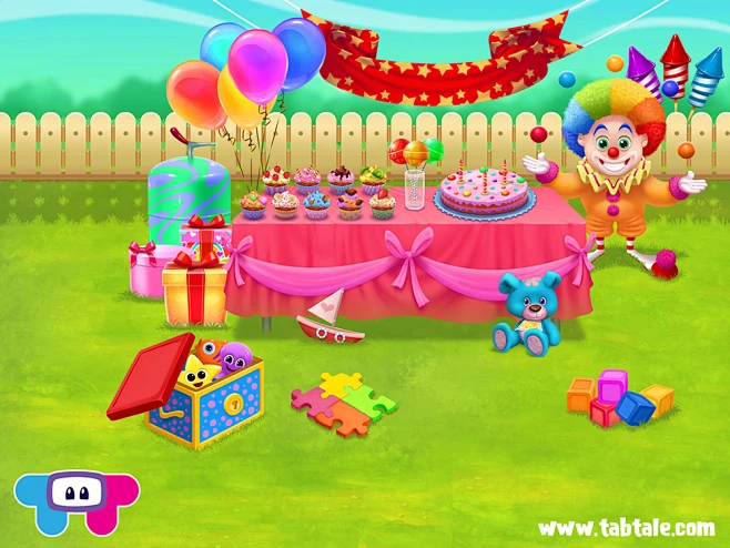 tabtale characters backgrounds Games Fun gameart Fairies Magic (4)-花瓣网