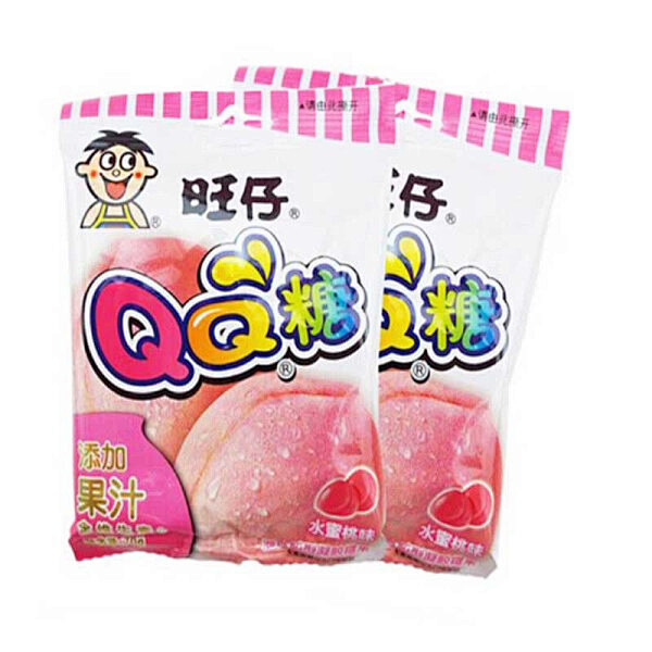 旺旺 旺仔QQ糖 70g单包装 休闲办公零食婚庆糖果多种口味选择 （水蜜桃味）【价格、品牌、报价】-1号店