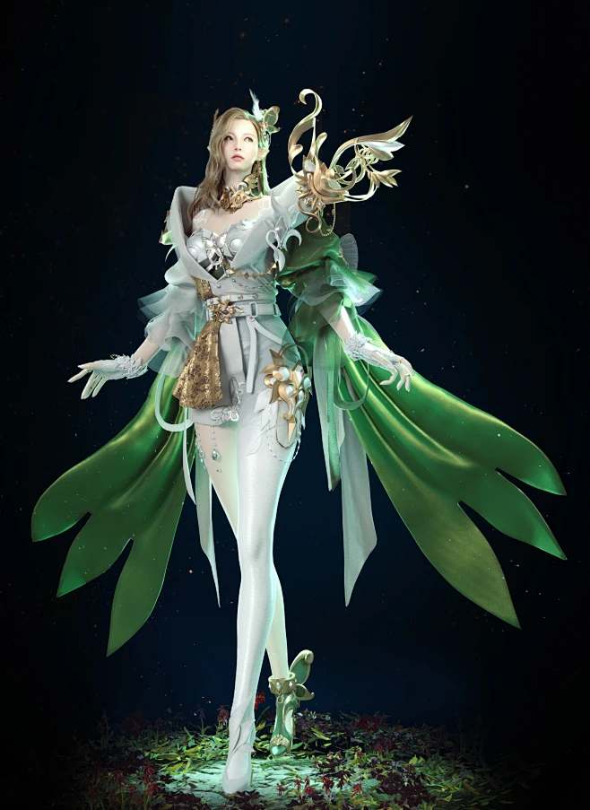 Butterfly wizard, Lee Seo Ha : https://www.artstation.com/artwork ...