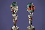 马来西亚自由概念艺术家Zeen Chin作品更新-花瓣网