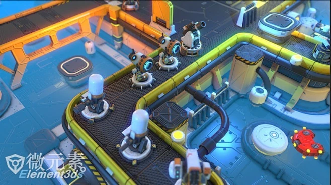 unity3d 科技科幻塔防游戏资源场景 SCI-Fi Tower Defense Pack-Unity资源-微元素Element3ds - Powered by Discuz!-花瓣网