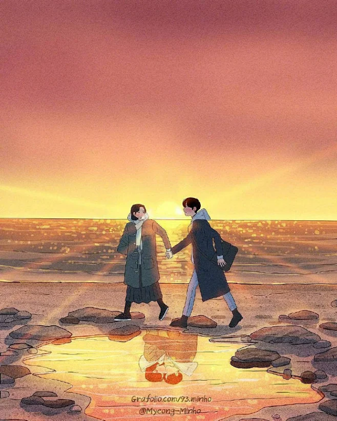 插画作者：Myeong-Minho -花瓣网