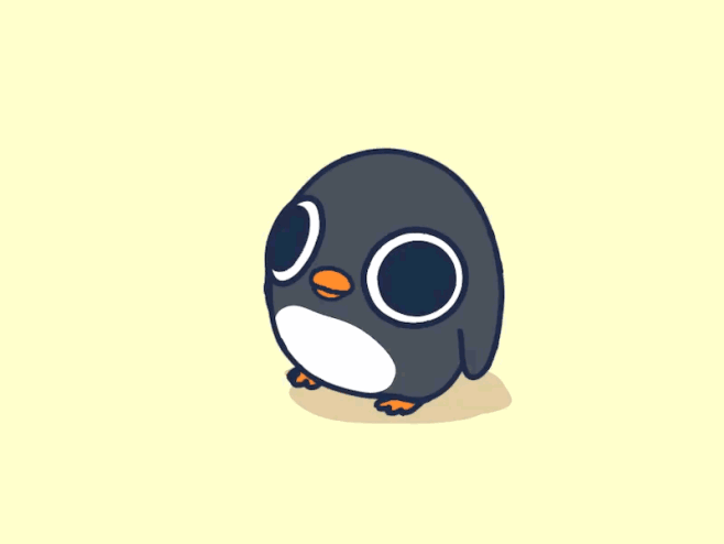Penguin Waddle by EJ Hassenfratz -花瓣网