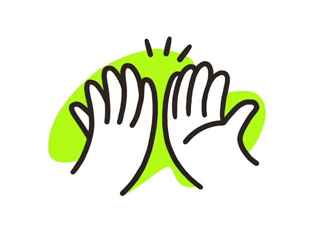 Hi Five data draw drawing app icon drawing pattern ux landing page ui ...