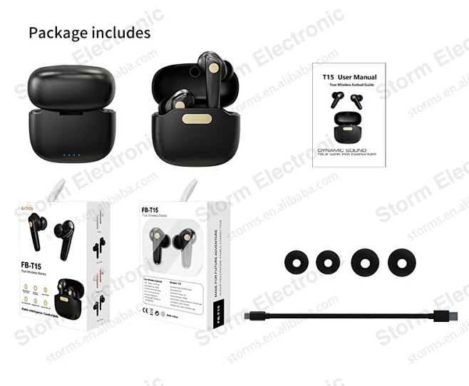 Hifi Blue Tooth 5.0 Tws Oem Headphone Super Bass Mini Earphone Earbud ...