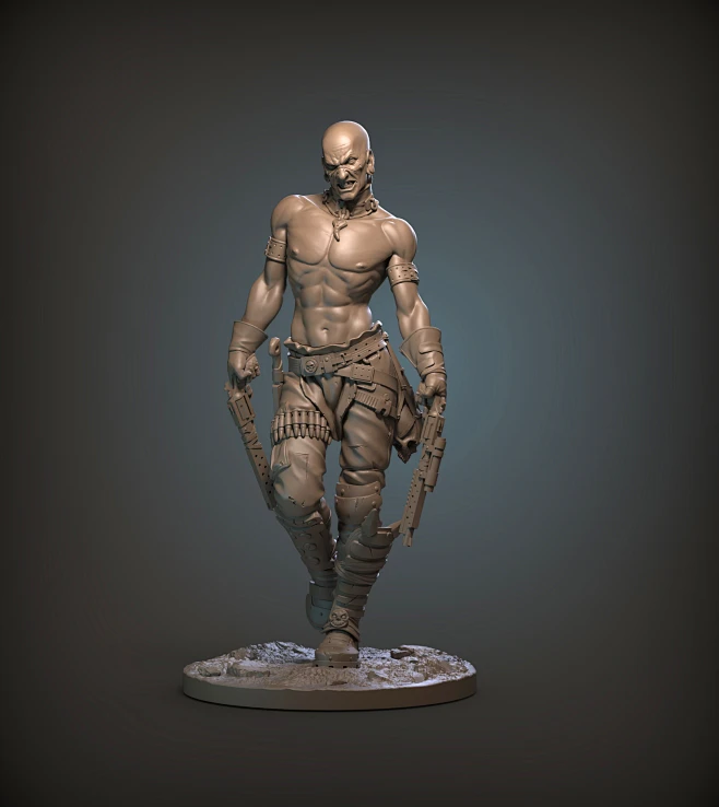 Warboy - 75mm miniature, Raul Garcia Latorre : This is a miniature I ...