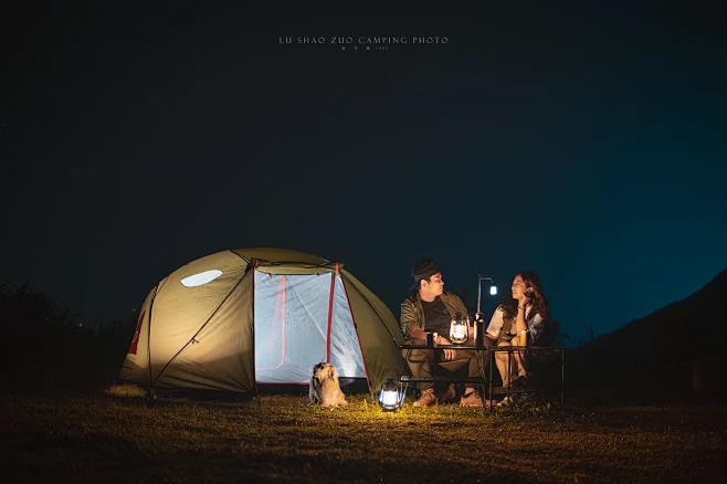 camping Taiwan camping 夜景 野營 露營-花瓣网