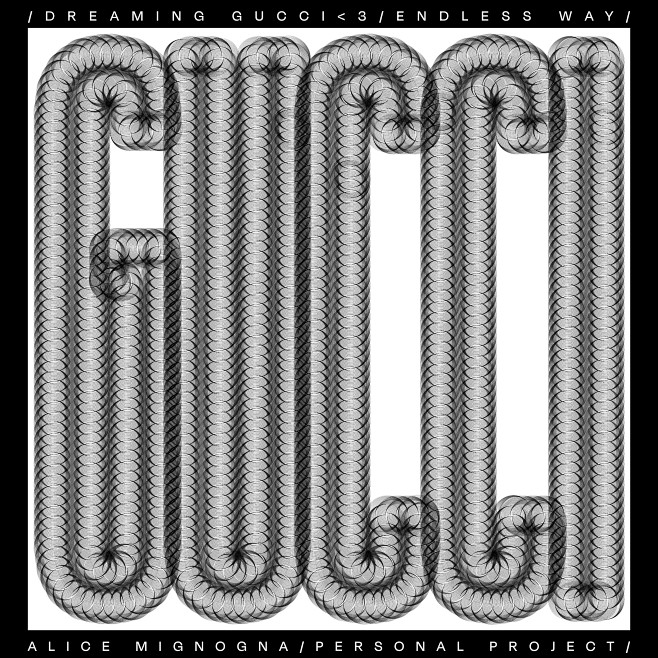 adobe artwork Fashion graphic graphic design gucci Illustrator logo (2)
