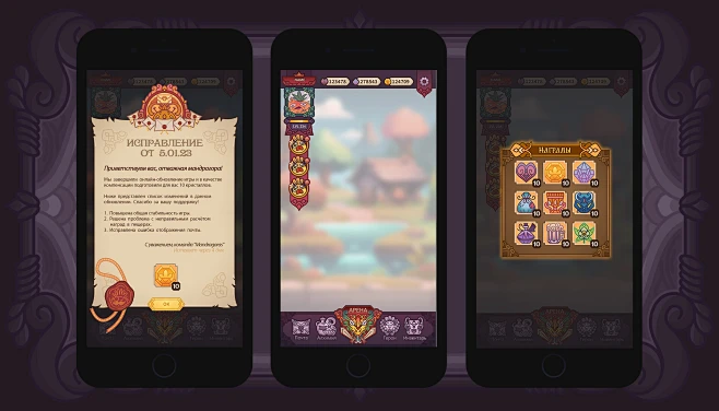 UI card game-花瓣网