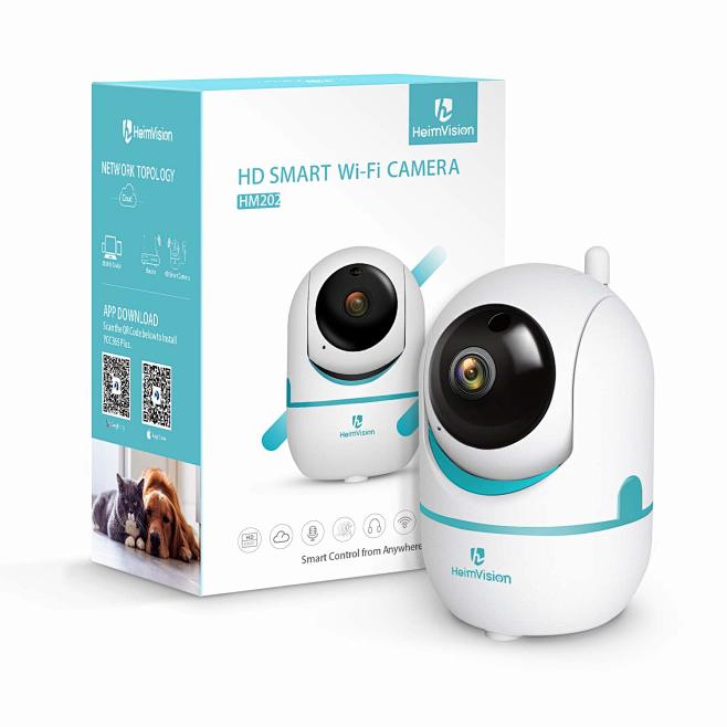 Amazon.com : Heimvision HM202 1080P Wireless Security Camera with Smart ...