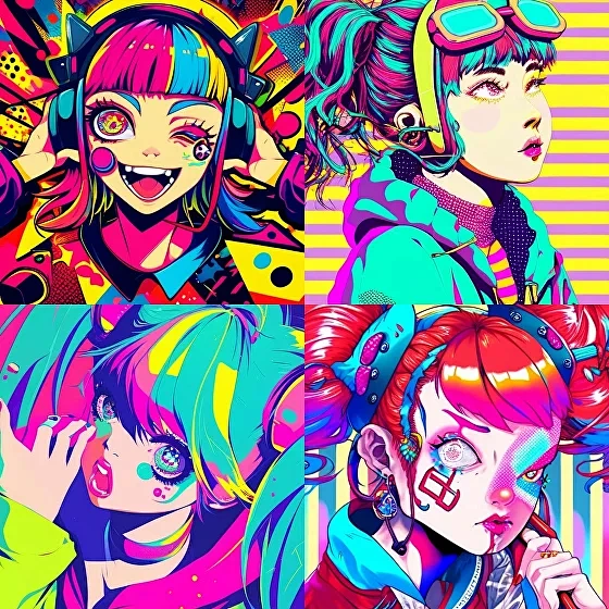 Pop art --niji-花瓣网