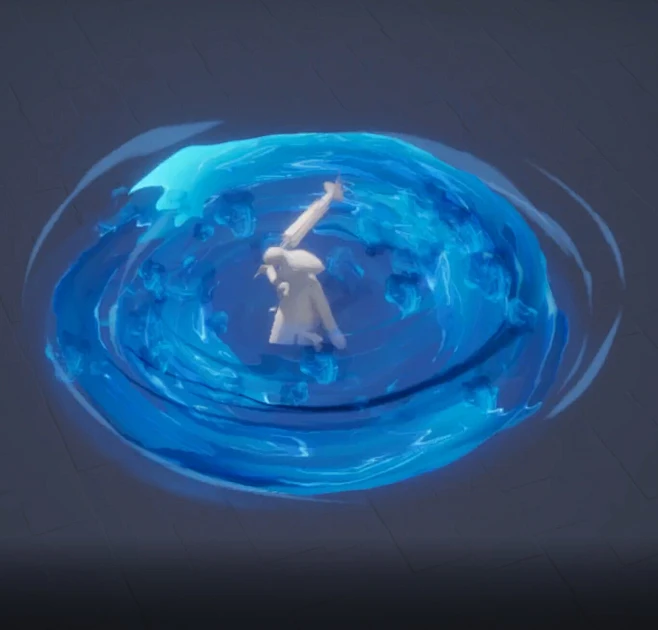 水AOE Water Whirl - UE5 Realtime VFX-花瓣网