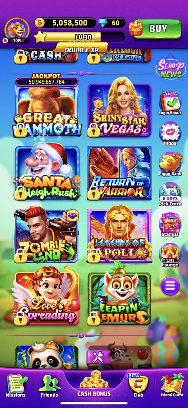 Cash Bash-游戏截图-GAMEUI.NET-游戏UI/UX学习、交流、分享平台-花瓣网