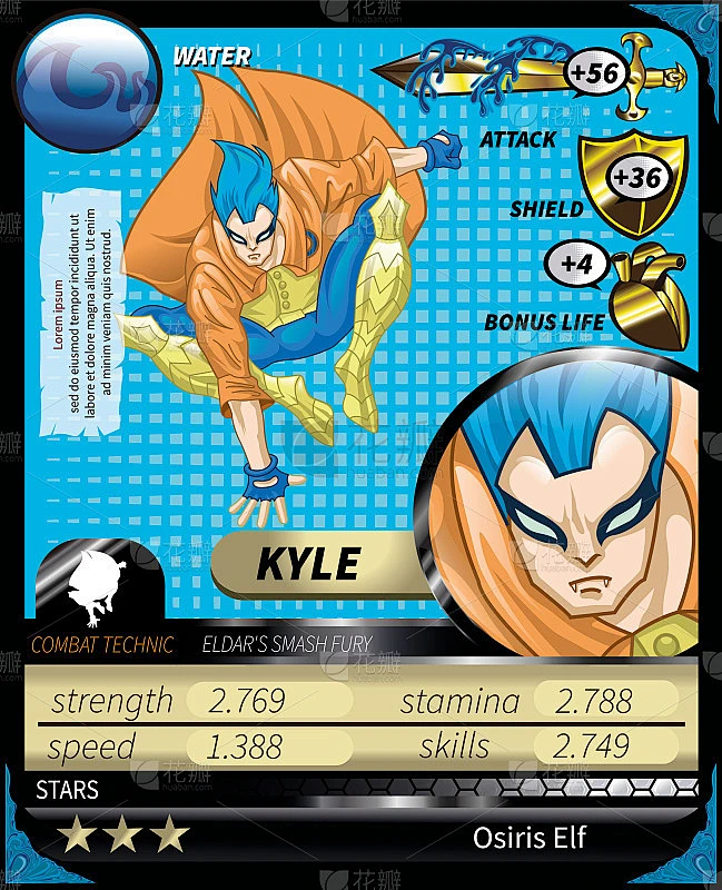 Kyle_Card素材-花瓣网