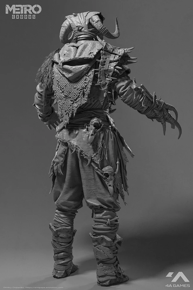 Metro Exodus- Forest God / game model, Dmitry Osipenko : collaboration ...