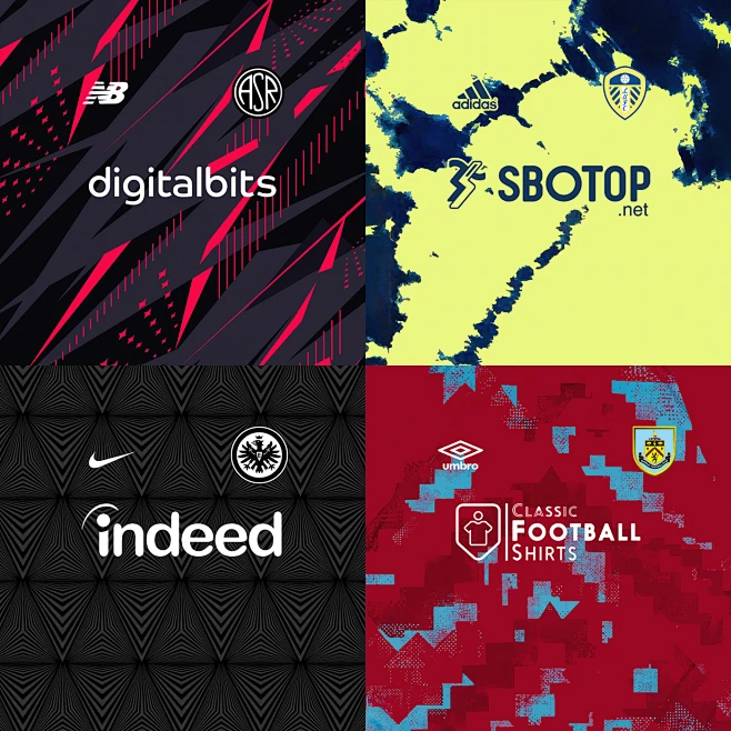 Football Kit Patterns Pack 2022/23 Part 2-花瓣网